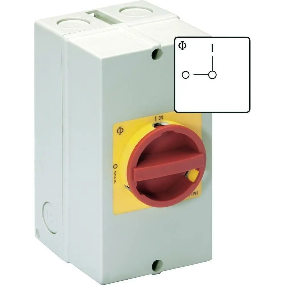AC Switch Disconnectors - Single Phase 230V Kraus & Naimer 25A 32A 40A ...
