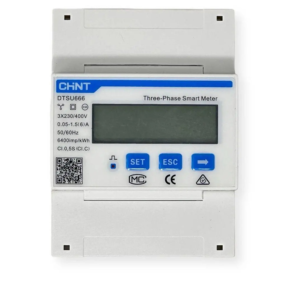 Chint Three Phase Energy Meter With CT For Hybrid Inverters 100A/5A ...