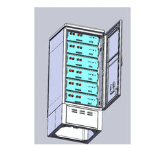 Pylontech US5000 Outdoor & Indoor Enclosure up to 6 Batteries - 29kWh ...