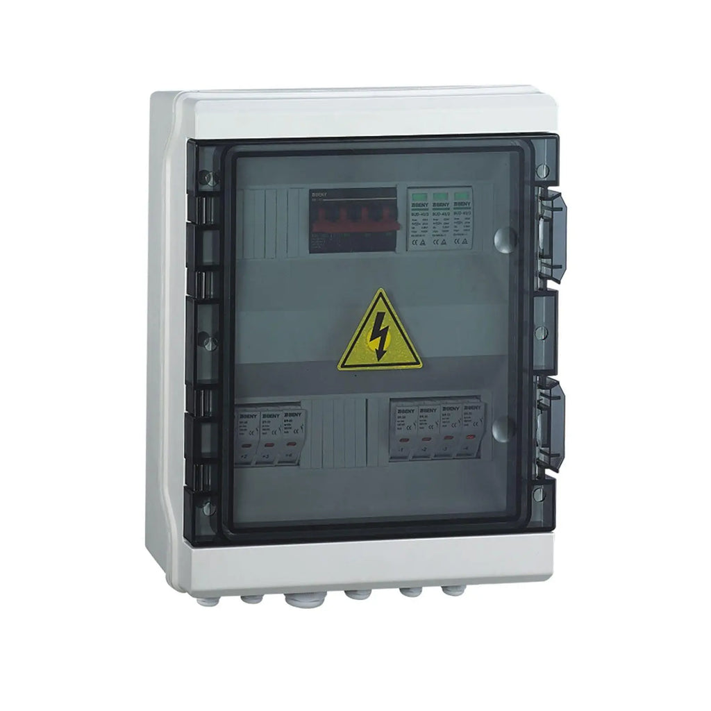 Solar PV Combiner DC Switch Box 6-way Input 1-way Output – VoltaconSolar